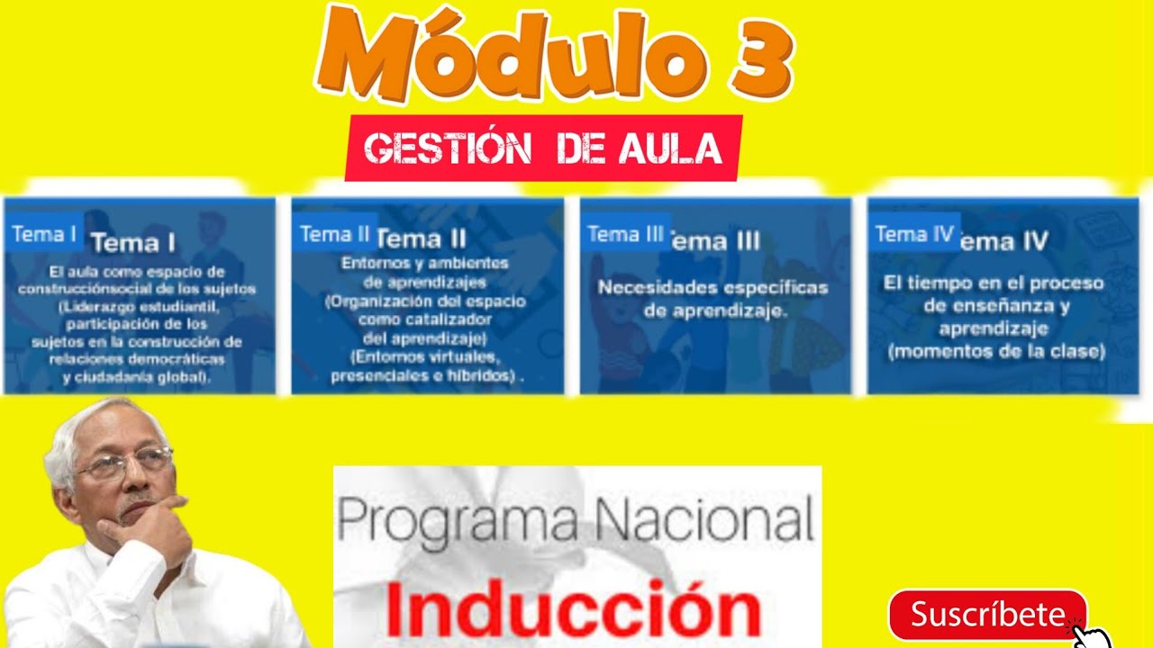 Analizando el Módulo 3- Gestión de Aula-Programa Nacional de Inducción docente - YouTube