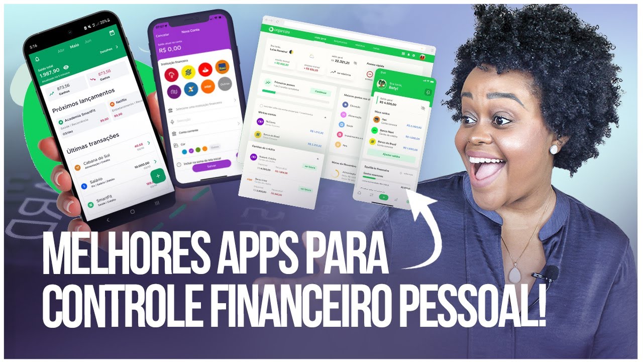 Aplicativos para controle financeiro: conheça 3 opções gratuitas - YouTube
