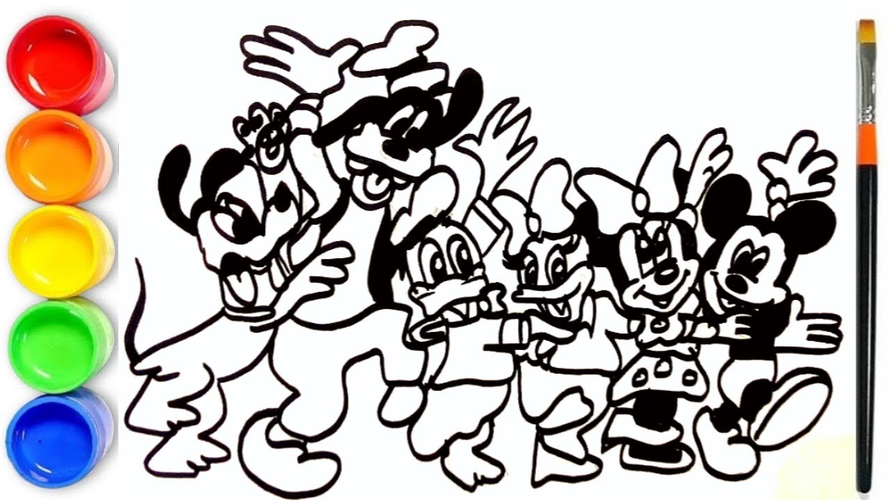 Mickey Mouse ClubHouse | How to draw Mickey Mouse | Mickey Mouse - YouTube