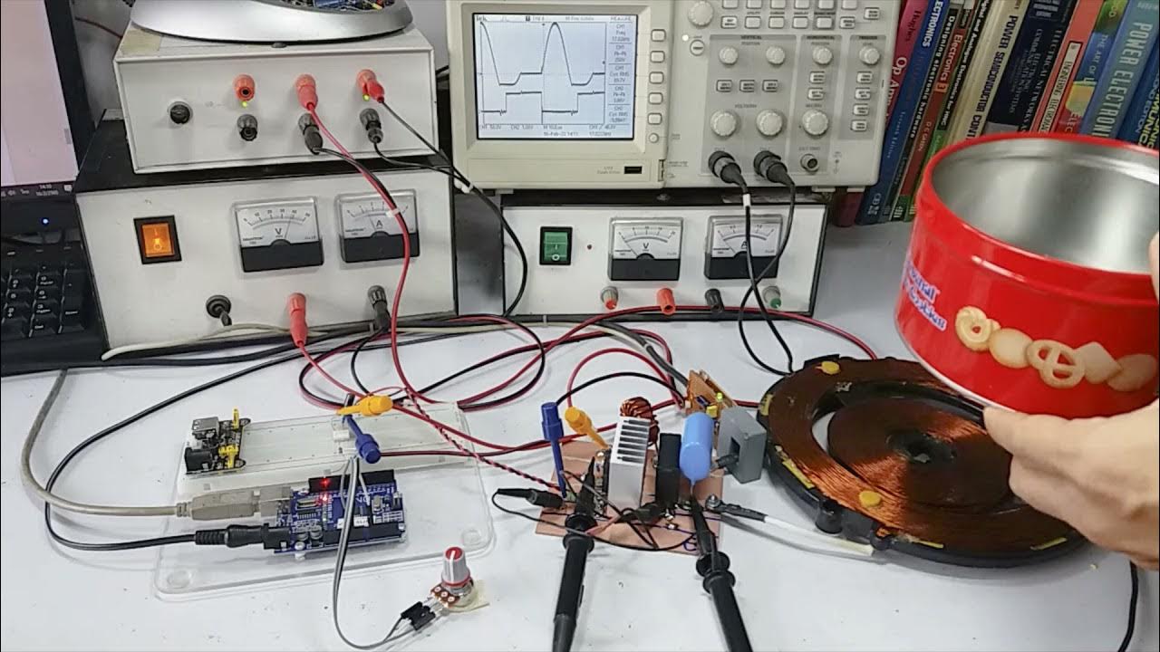 Simple Induction Heater Control by using Arduino UNO - YouTube