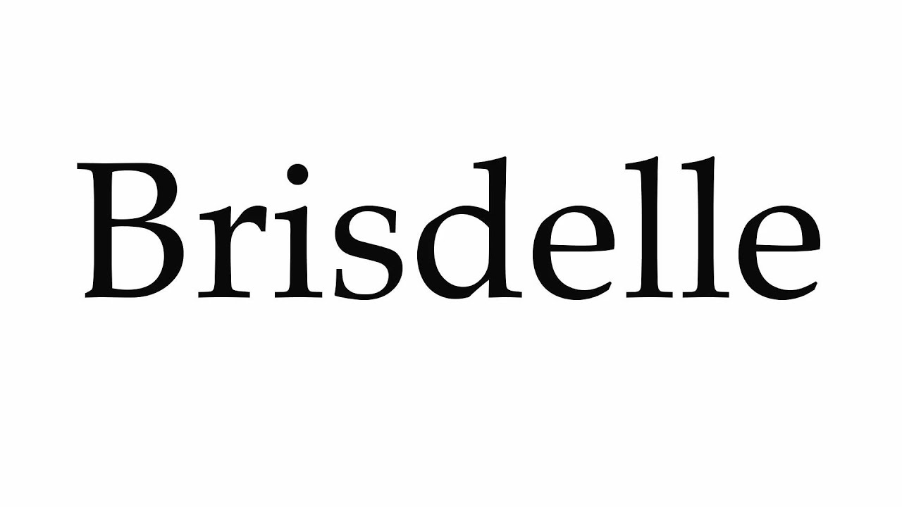 How to Pronounce Brisdelle - YouTube