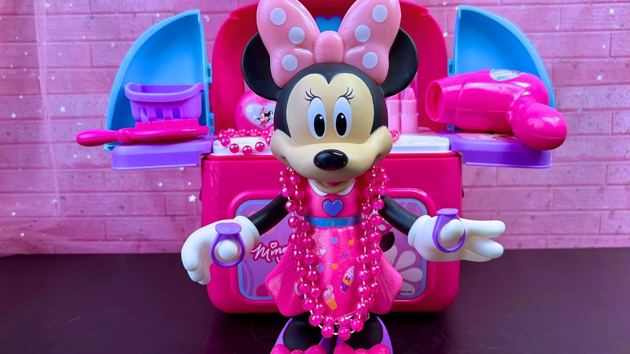 5 Minutes Satisfying with Unboxing Cute Pink Minnie Mouse Toy ASMR ...