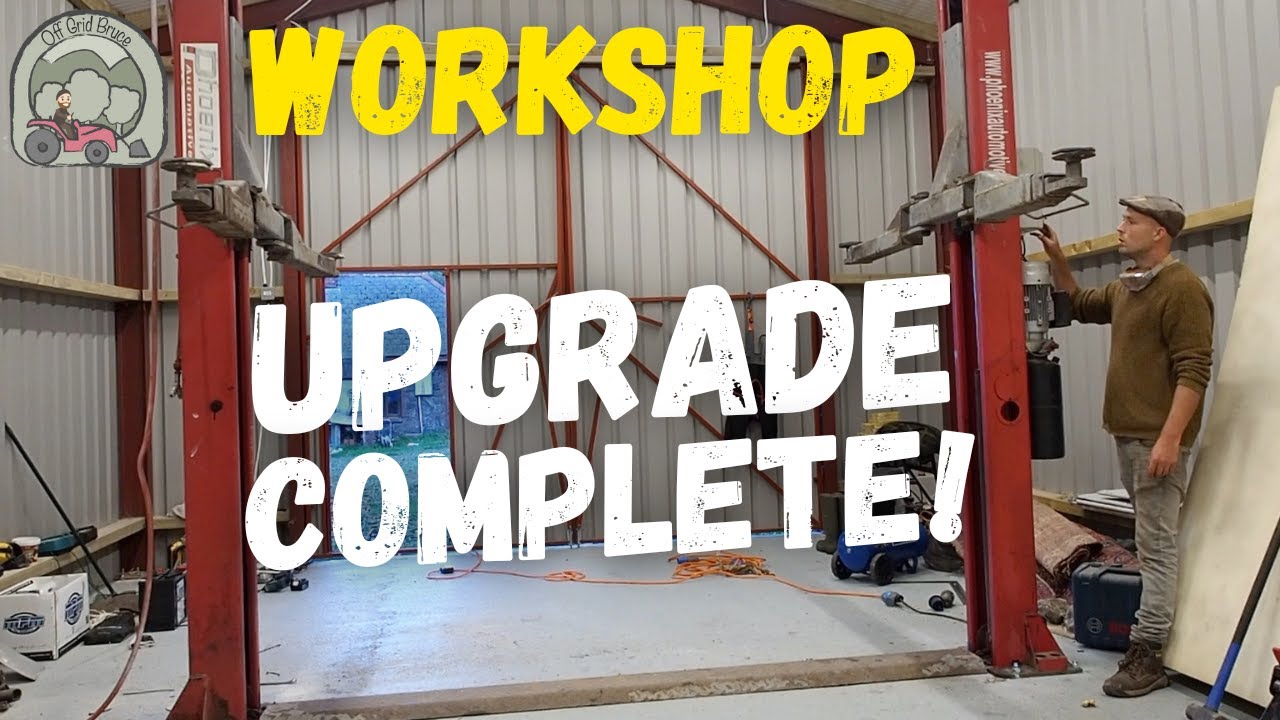 THE ULTIMATE WORKSHOP UPGRADE! - YouTube