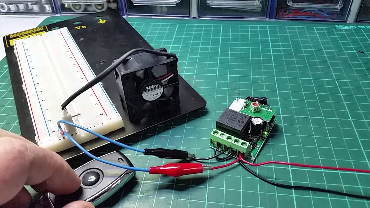 Smart Home Automation - 12V wireless remote control switch (single ...