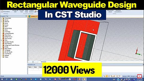 Waveguide Design Using CST Studio |For beginner |Step by Step - YouTube