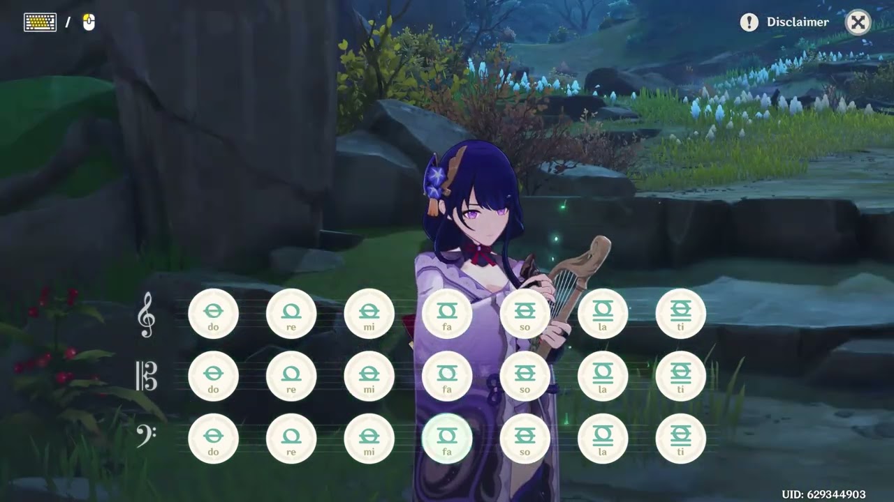 Duet - Omori | Genshin Lyre (notes) - YouTube