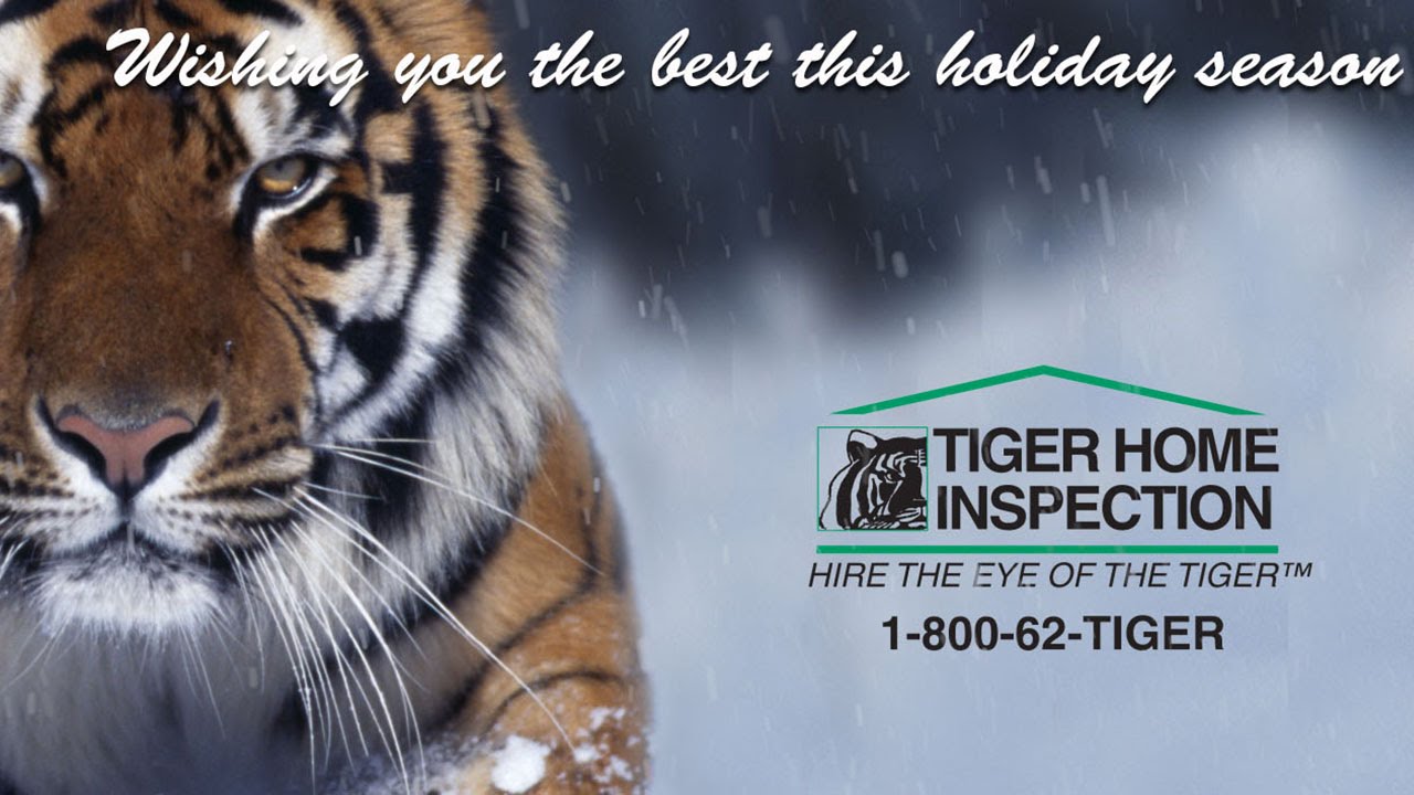 Happy Holidays from Tiger Home Inspection! - YouTube