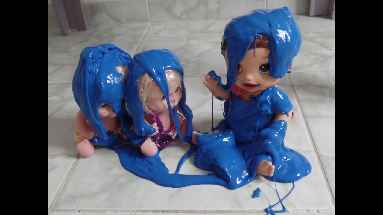 Baby Alive Amandinha fazendo bagunça com Amoeba! - YouTube