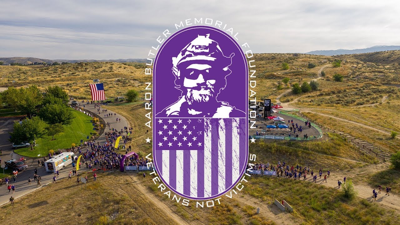 Aaron Butler Memorial Purple Heart Run - YouTube