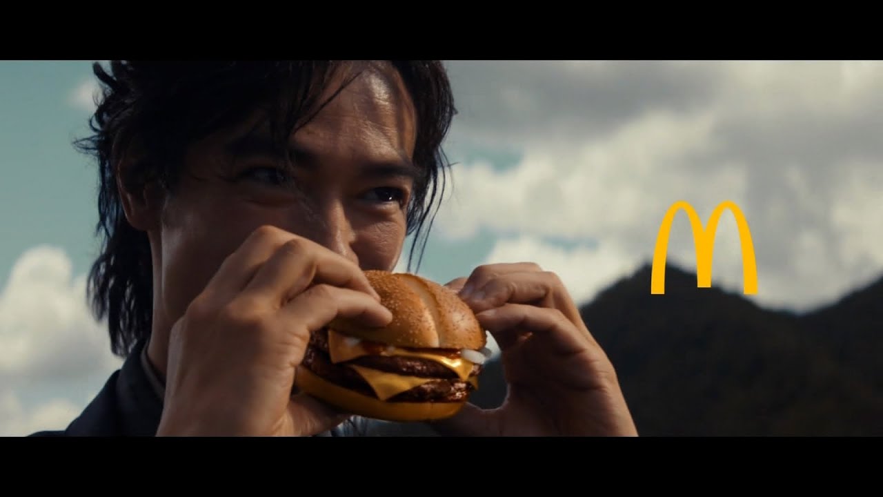 McDonald's サムライマック Samurai Mac CM 「道を切り拓け」篇 15秒 - YouTube
