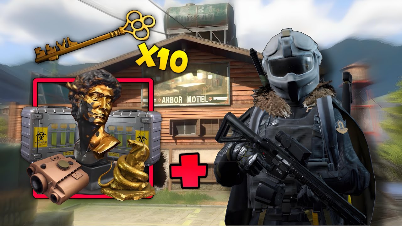 First UTOPIA 🤑 OPENING 10 UNIVERSAL KEYS in FARM FZ 🚫 ARENA BREAKOUT S8 ...
