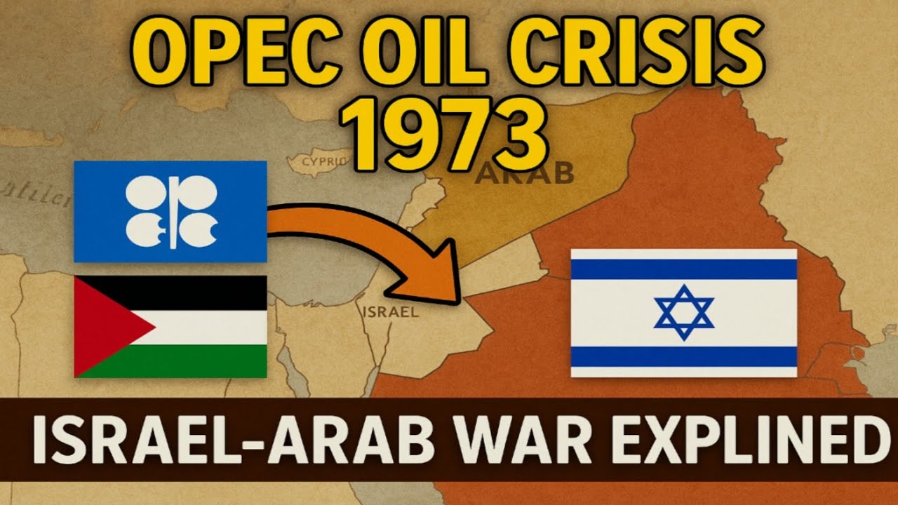 OPEC Oil Crisis 1973 and Israel-Arab War Explained | Happy Earth 0.9 ...