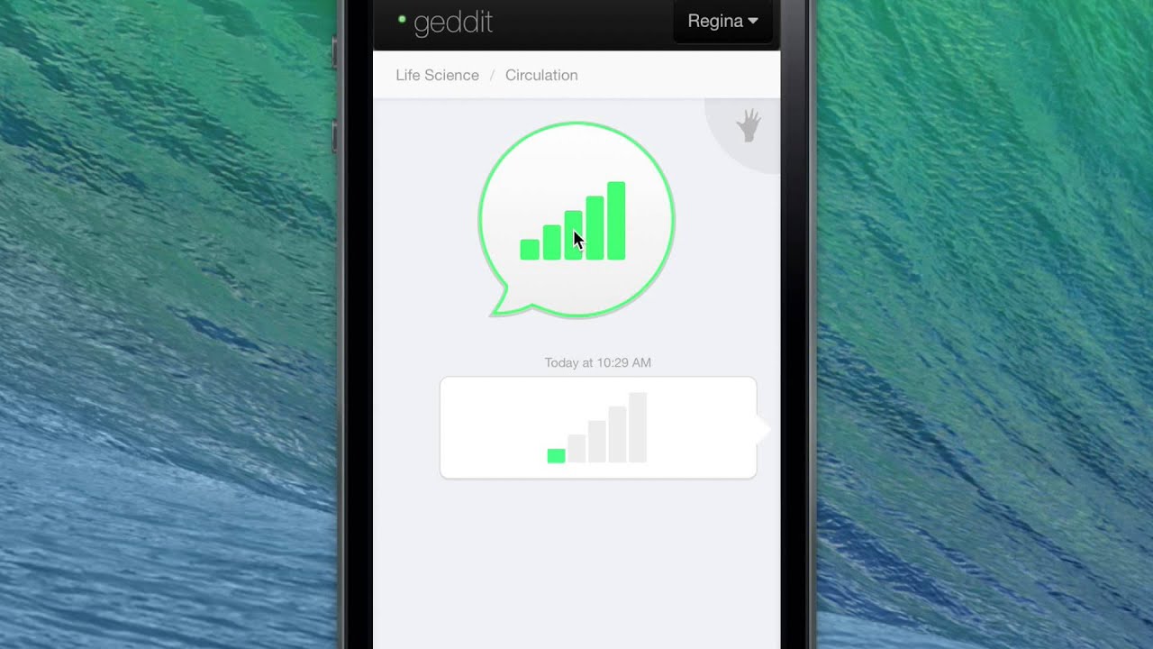 Geddit - How to Check In - YouTube