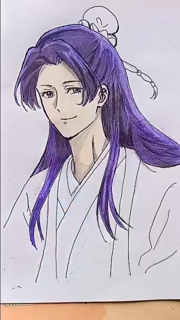 jinshi drawing from anime ( The Apothecary Diaries ) ##viral - YouTube