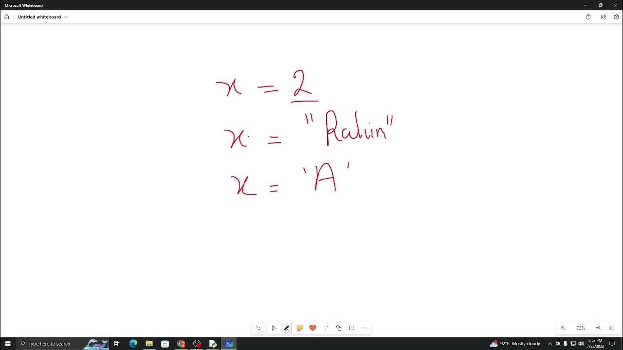 6 Igcse Computer Science Python Tutorial Variables Part 1 Youtube
