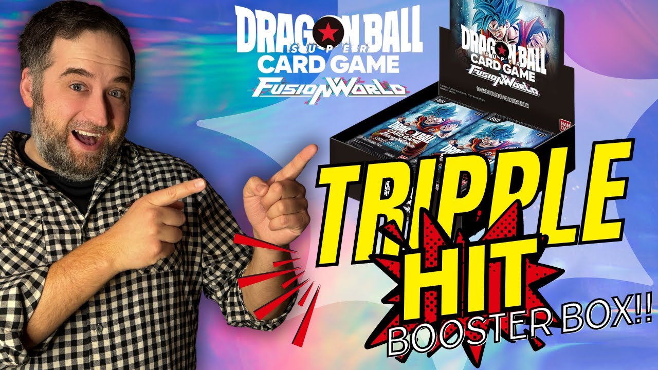 Triple Hit Booster Box! Dragon Ball Super Fusion World! - YouTube