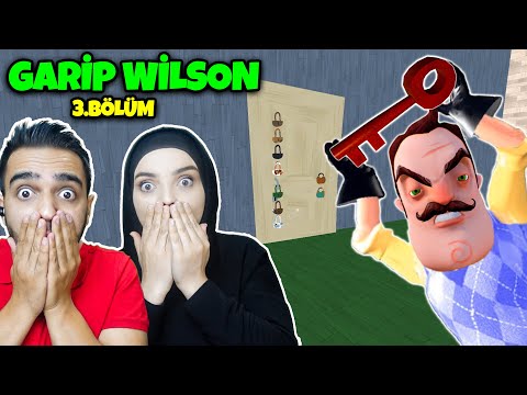 WİLSON 9 KİLİTLİ KAPI MI ?? | Hello Neighbor Mod
