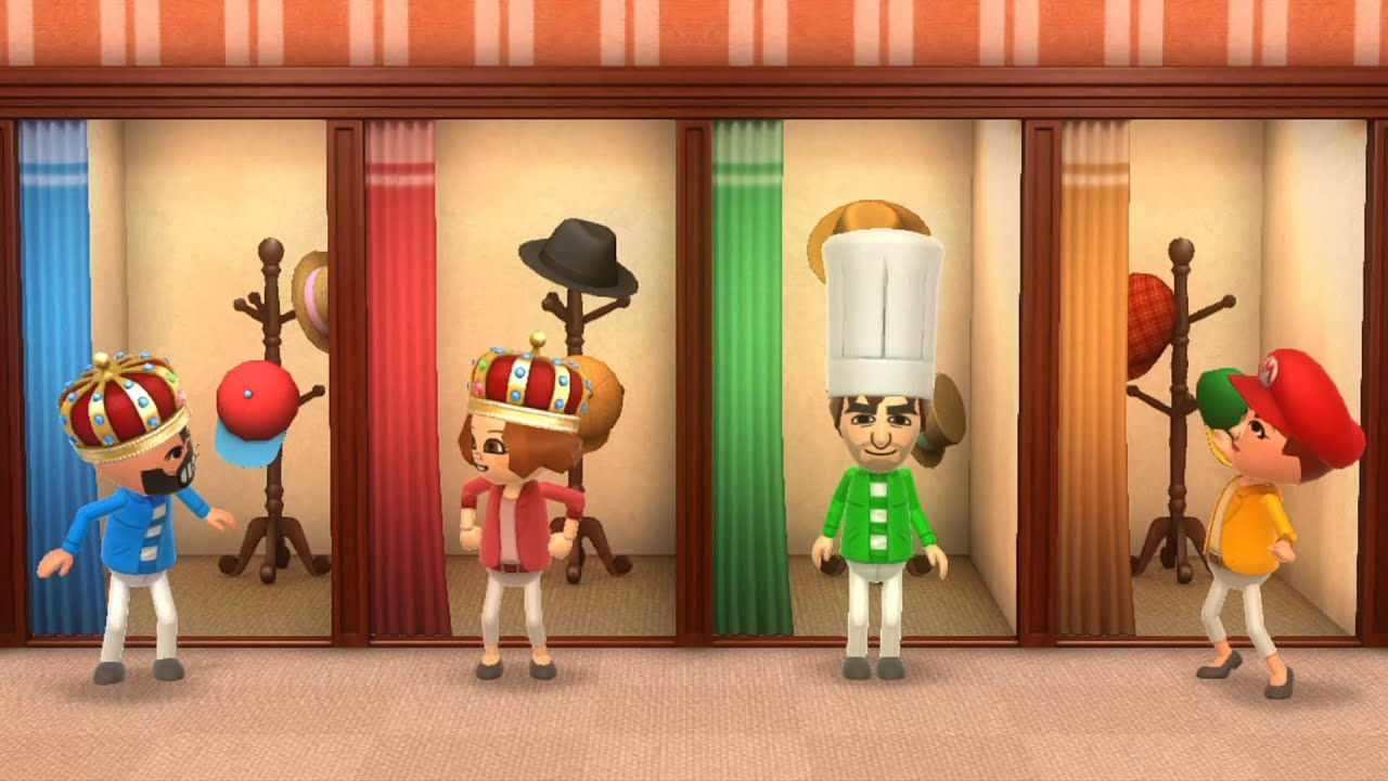 Wii Party U Mii Fashion Plaza - Bane Vs Gulia Vs Andre Vs Marie ...