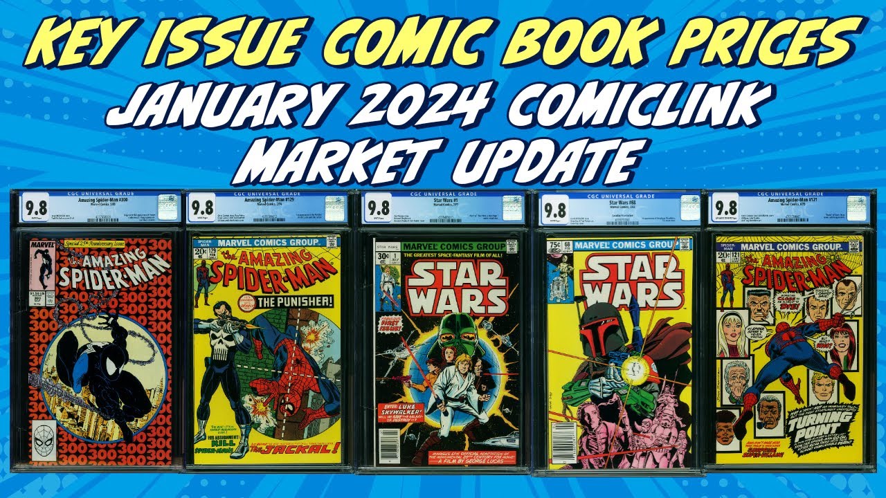 💥 CGC Graded Comic Book Market Update | January ComicLink Auction Price ...