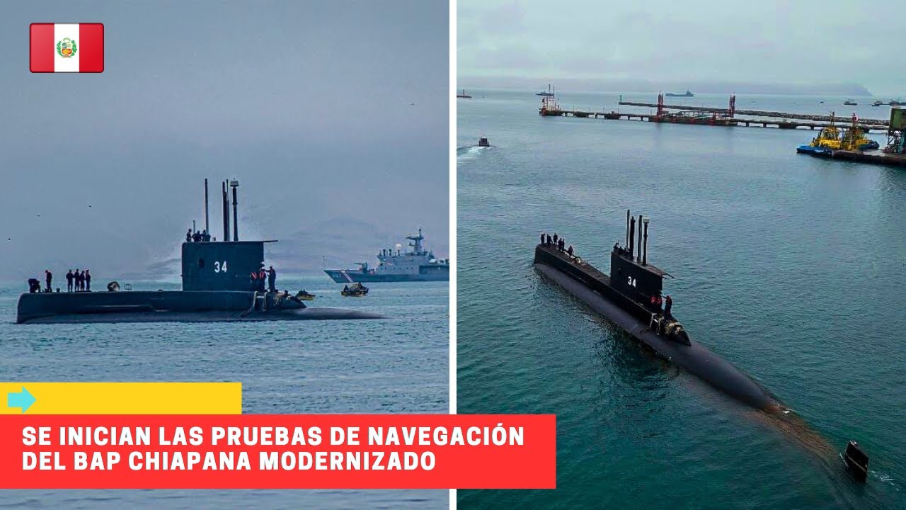 Se inician las pruebas de navegación del BAP Chipana modernizado #peru ...