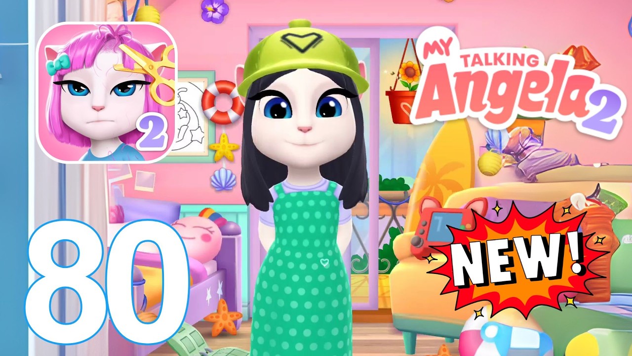 New Updates - My Talking Angela 2 Gameplay Walkthrough Part 80 (Android ...
