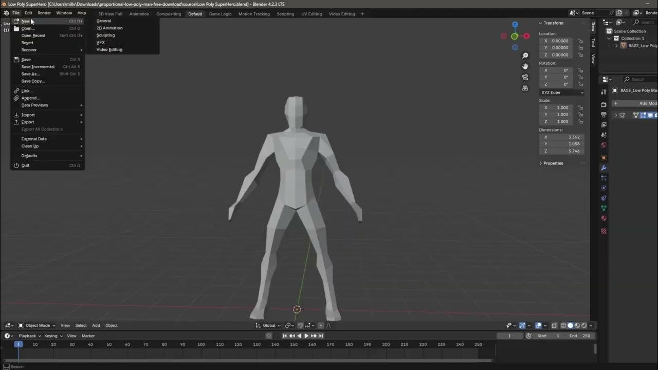 Importing Mixamo Animations to Blender and Godot 4 Tutorial - YouTube