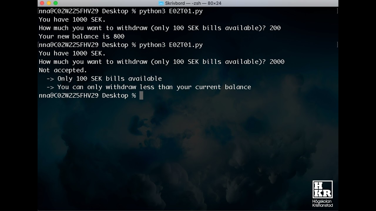 Exercise 2 - Task 1 Running example - YouTube