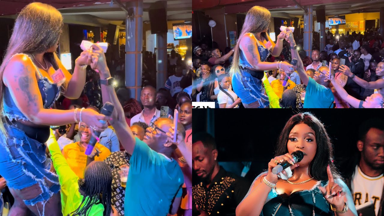 Winnie Nwagi energetic performance at Vegas - YouTube