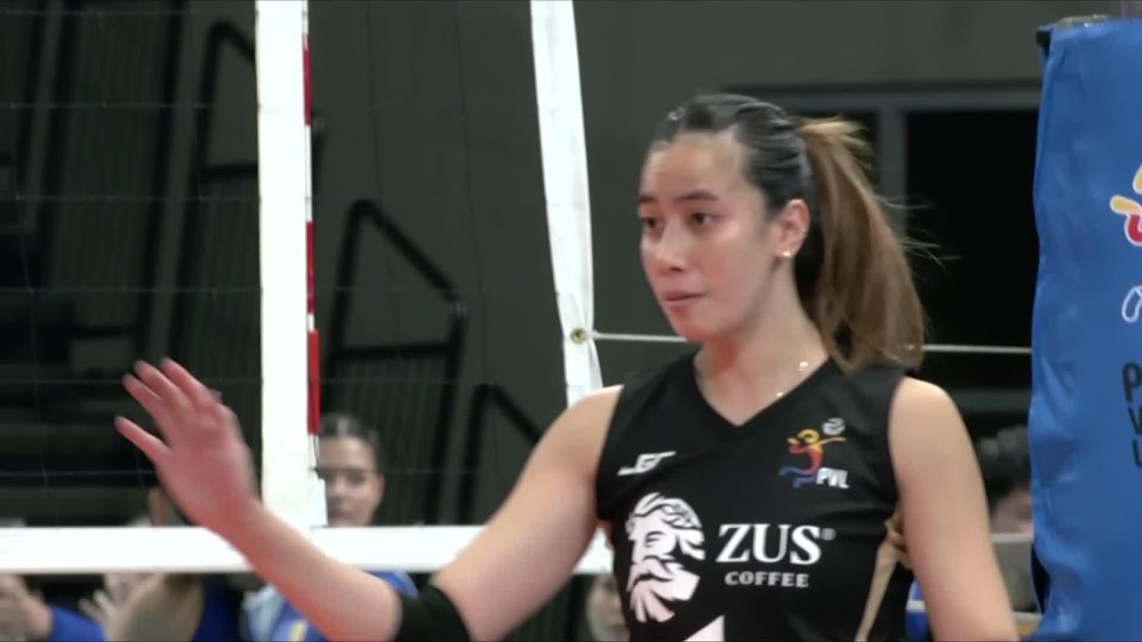 Michelle Gamit POWERS UP ZUS Coffee vs. Capital1 in Set 1 💪 | 2024-25 ...