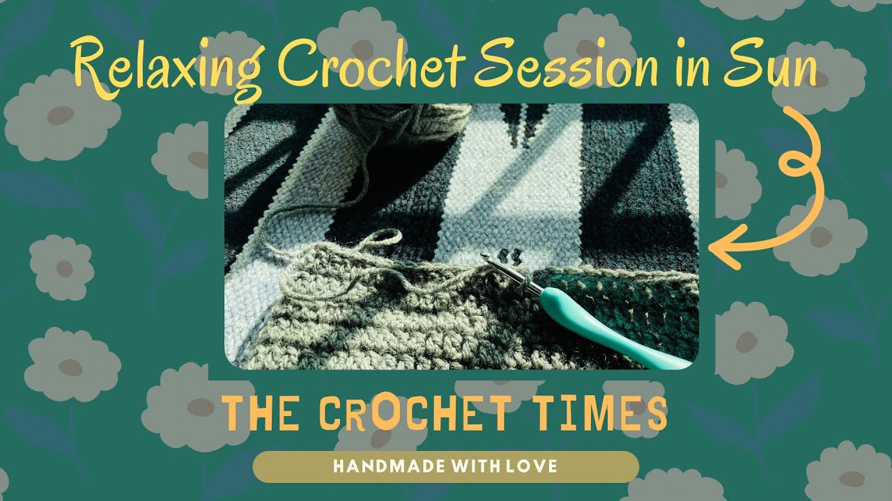 Soothing Crochet Session in Winter Sun | Watch to Relax | ASMR - YouTube