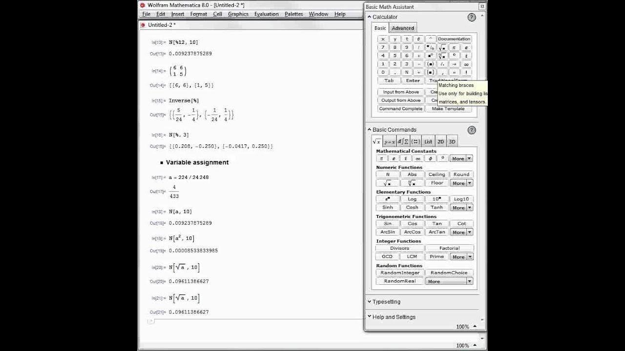 Curso práctico de introducción a Mathematica 3 - YouTube