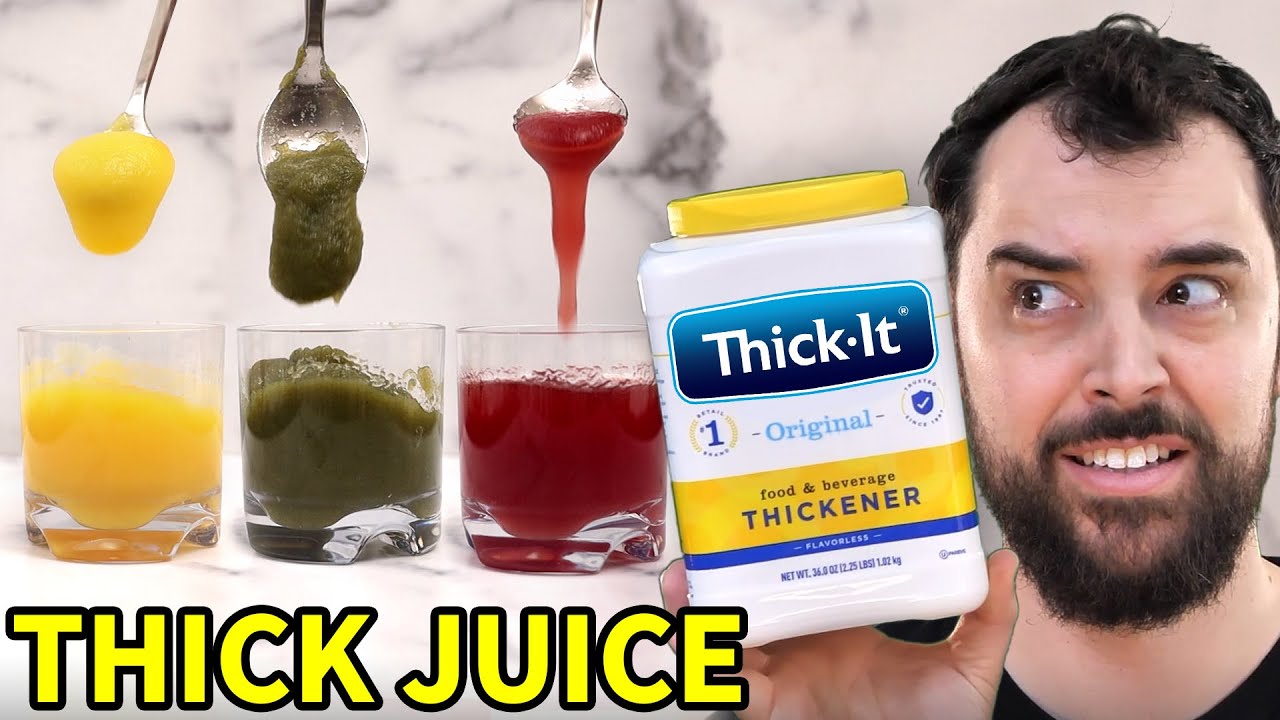 We made thick juice (weirder than expected) - YouTube