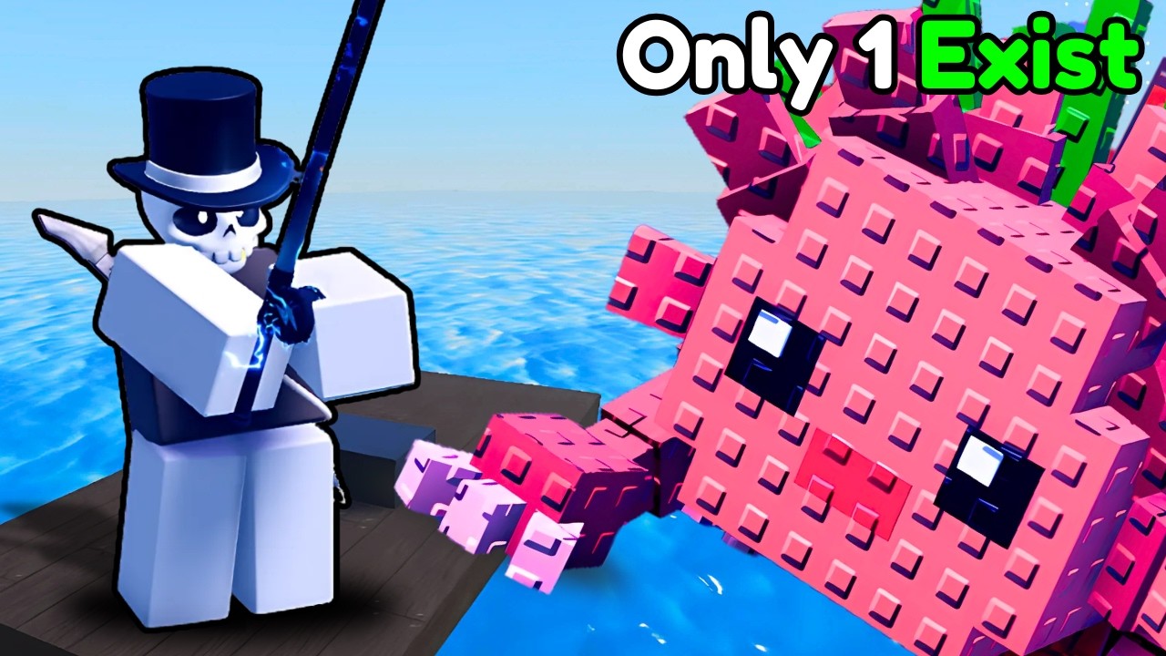 I Caught the RAREST Brainrot in Roblox Fish A Brainrot… - YouTube