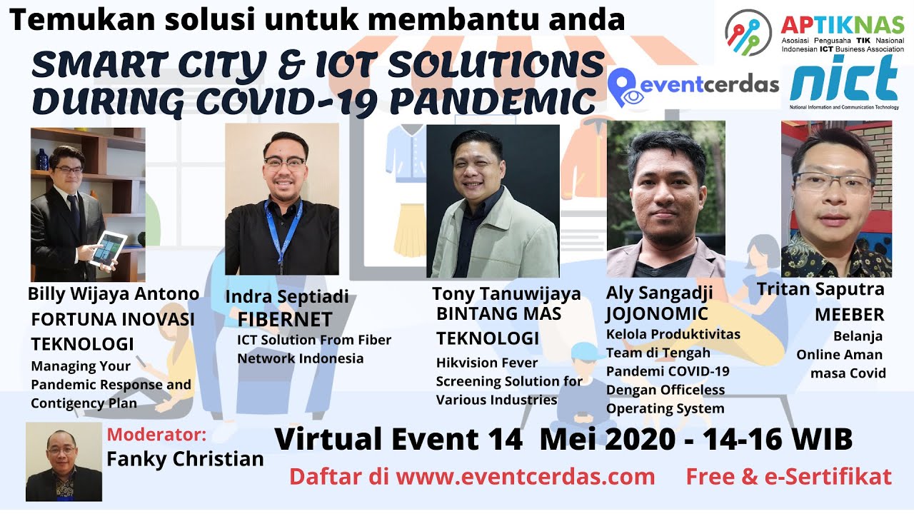 APTIKNAS SMART CITY & IOT SOLUTIONS DURING COVID-19 PANDEMIC - YouTube