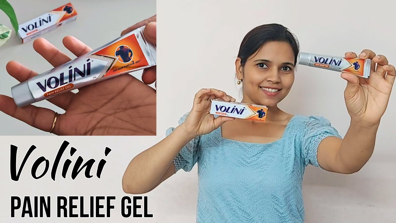 Volini Pain Relief Gel | How to use Volini Gel | Volini Tube Uses ...