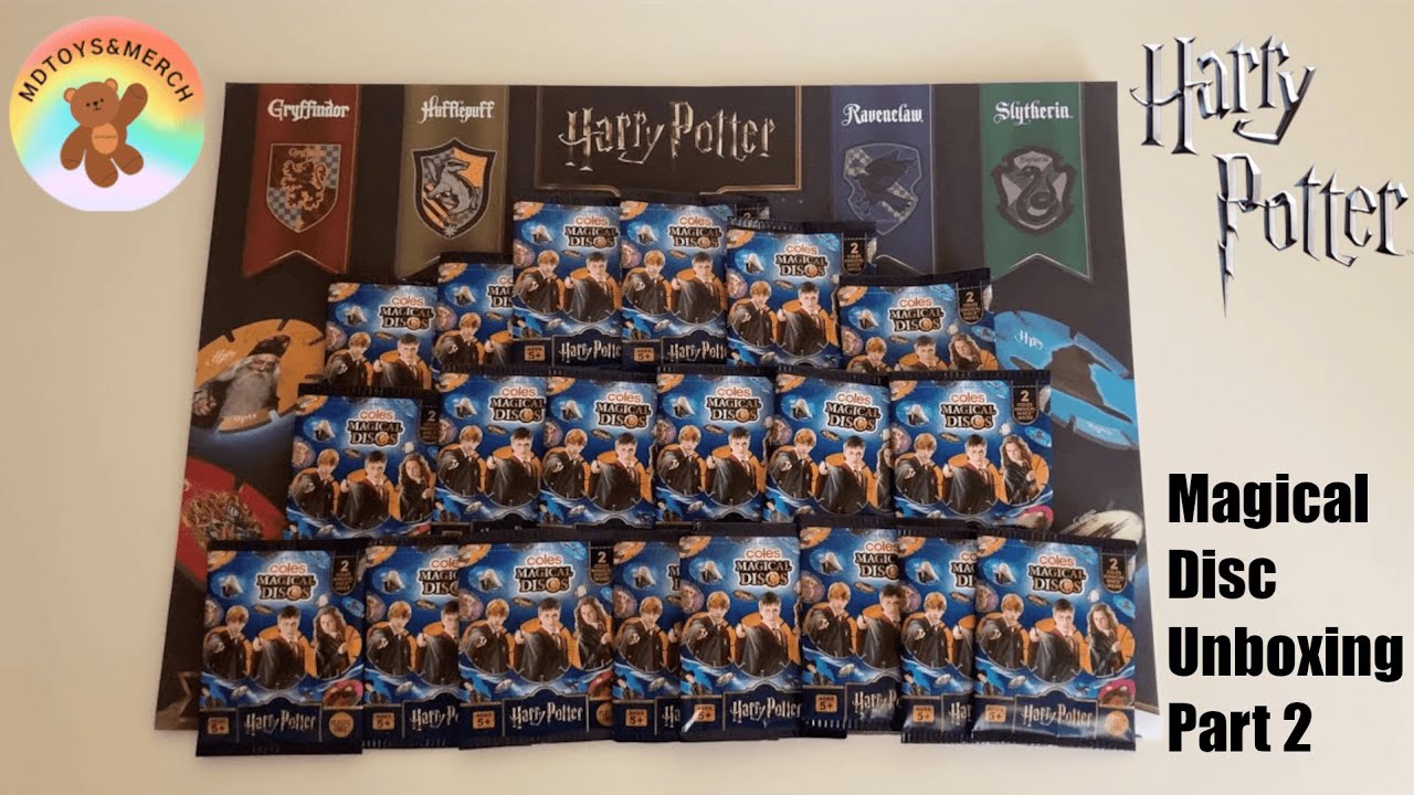 Unboxing Harry Potter Magical Discs 2025! (PART 2) - YouTube