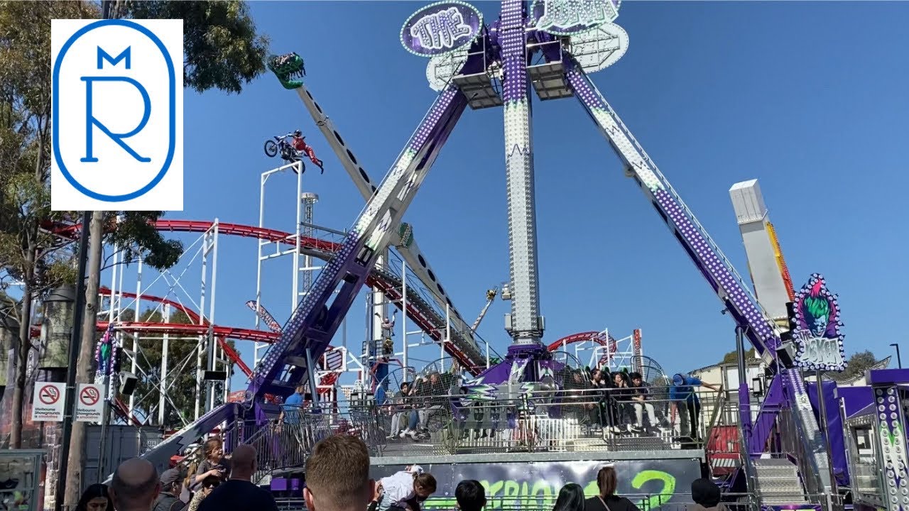 Melbourne Royal Show 2024 | Rides Walkthrough (Afternoon - Night) - YouTube
