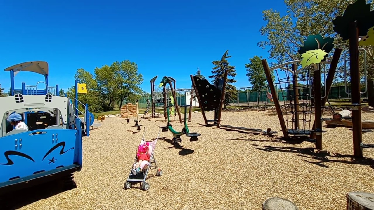 Springfield Park Playground Manitoba - YouTube