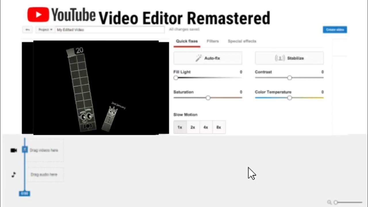 The Official YouTube Video Editor Remastered Trailer - YouTube