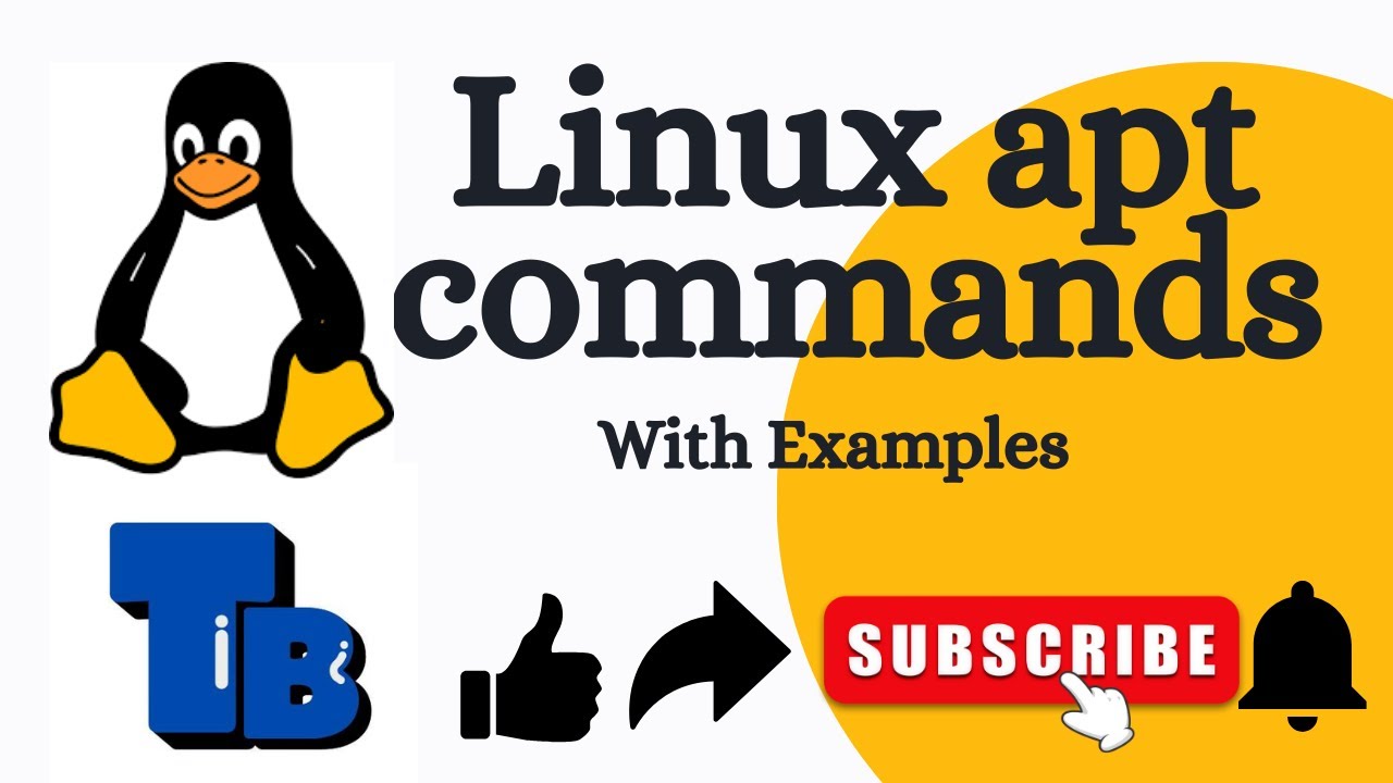 The Linux apt commands | with examples - YouTube