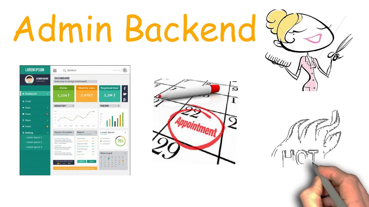 Admin Backend - YouTube