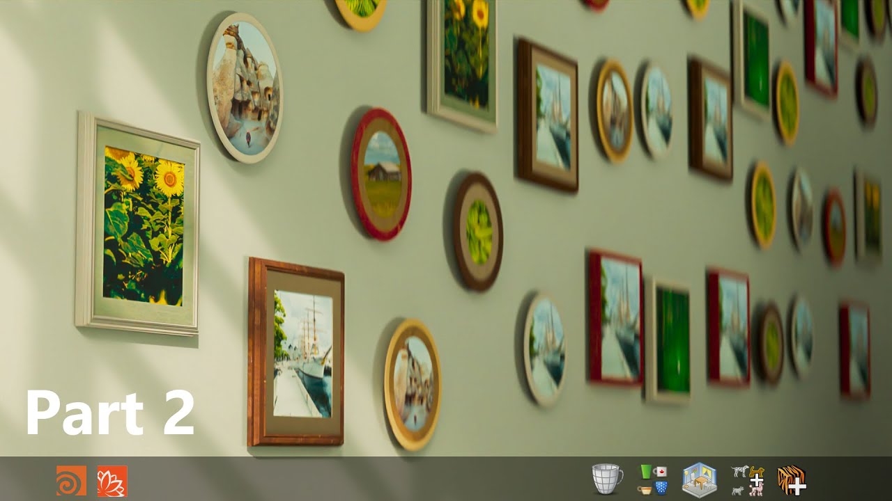 Picture Frame Multivariant USD in Solaris and Simple Scene | Karma XPU ...