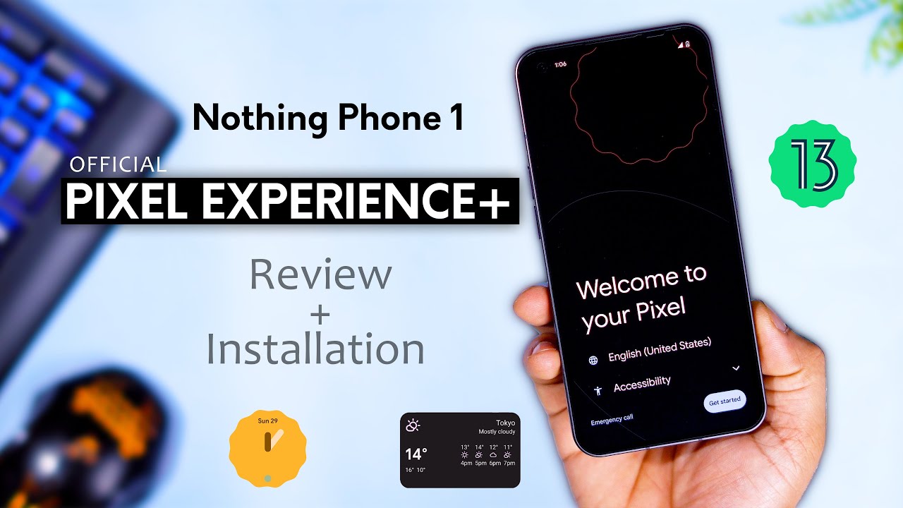 Nothing Phone 1 official Pixel Experience Plus A13 Review & Installation : Boost Performance 🔥 ...