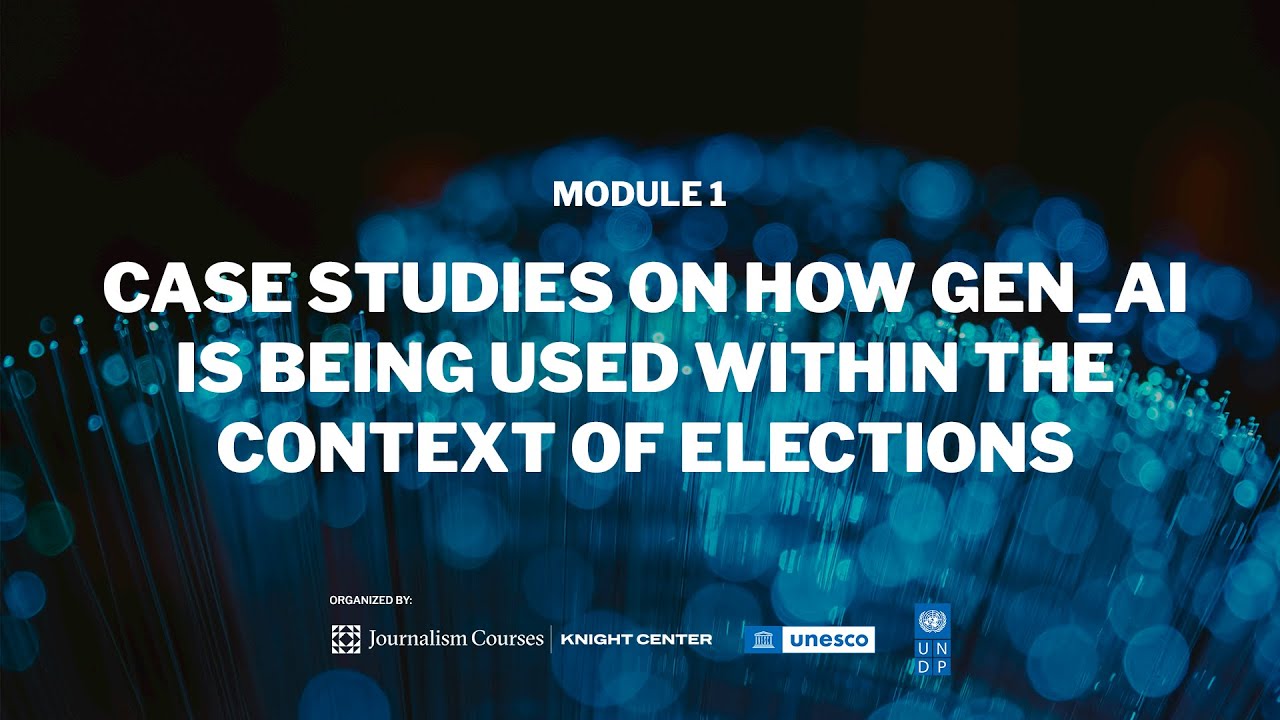 Case Studies on how GenAI is being used within the context of elections ...