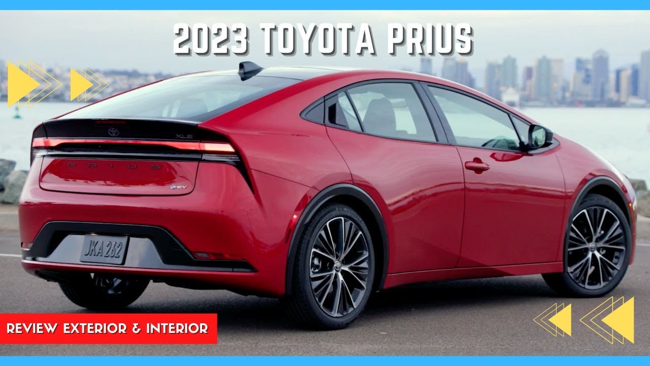 New 2023 Toyota Prius XLE Red Supersonic - YouTube