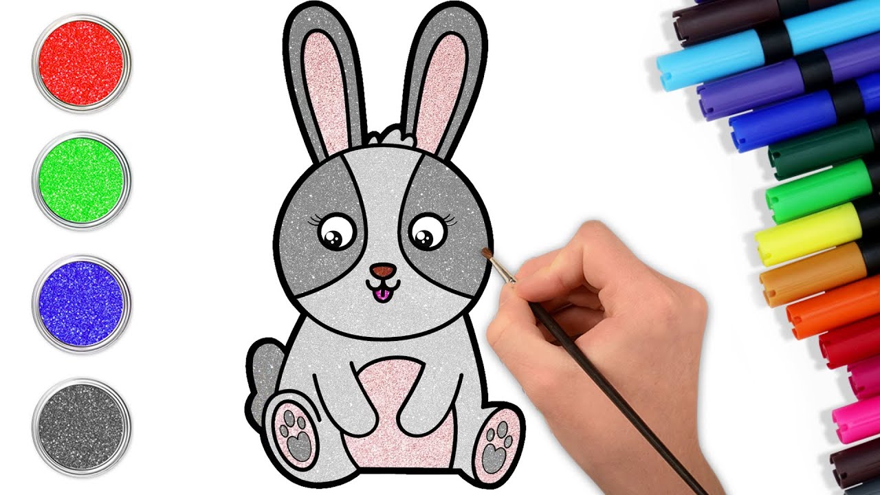 How To Draw A Easter Bunny | Cách Vẽ Chú Thỏ Phục Sinh Dễ Thương | Nghệ ...