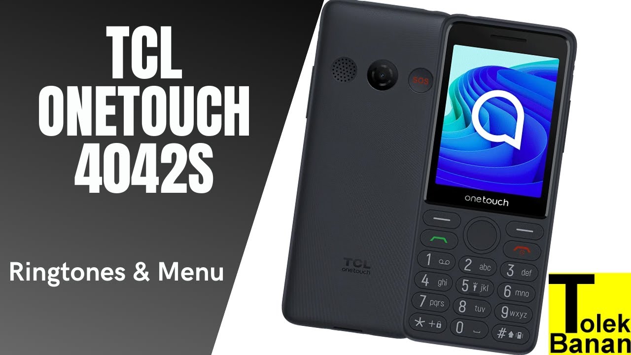 TCL OneTouch 4042S Unboxing Menu Ringtones Dzwonki Classic TCL OneTouch 4042S Unboxing Menu Ringtones Dzwonki Classic