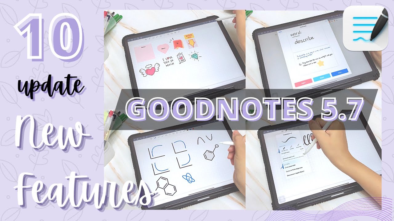 10 TÍNH NĂNG MỚI CẬP NHẬT GOODNOTES 5 - Update New Features ver.5.7 ...