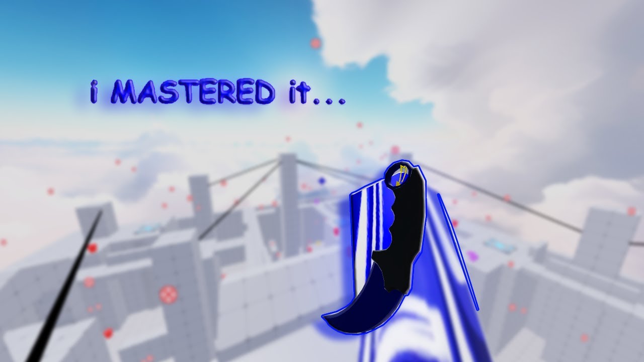 how i MASTERED the knife in Roblox Rivals... - YouTube