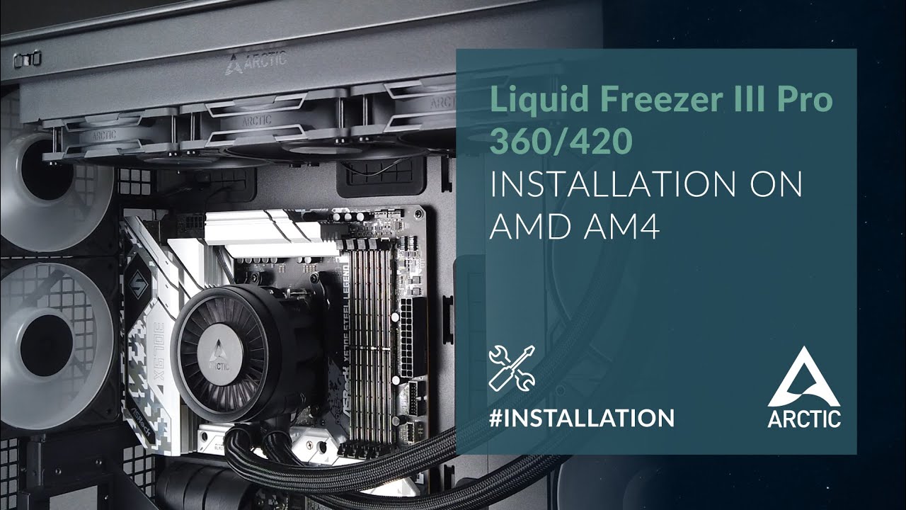 Liquid Freezer III Pro 360/420 – Installation on AMD AM4/AM5 - YouTube